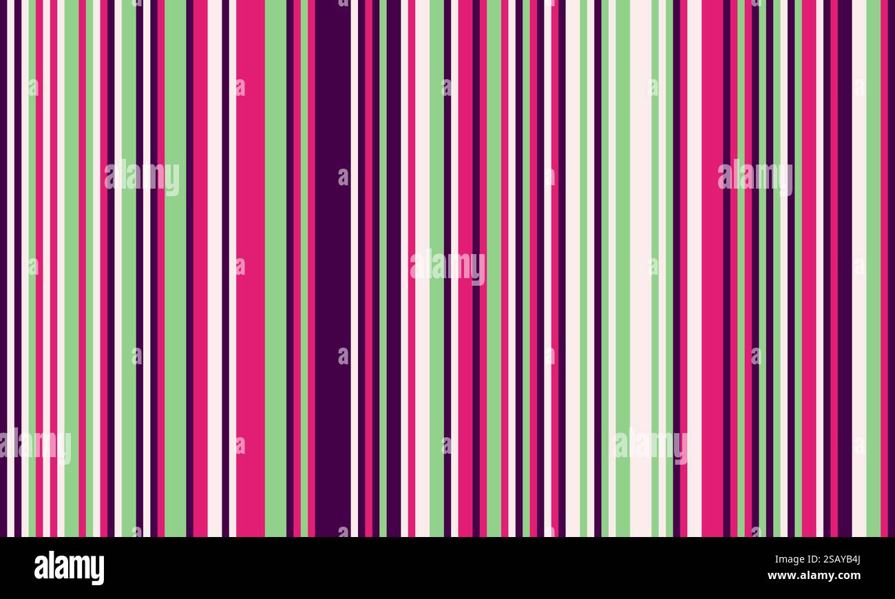 Pattern of vertical stripes, colorful thin and thick lines. Irregular ...