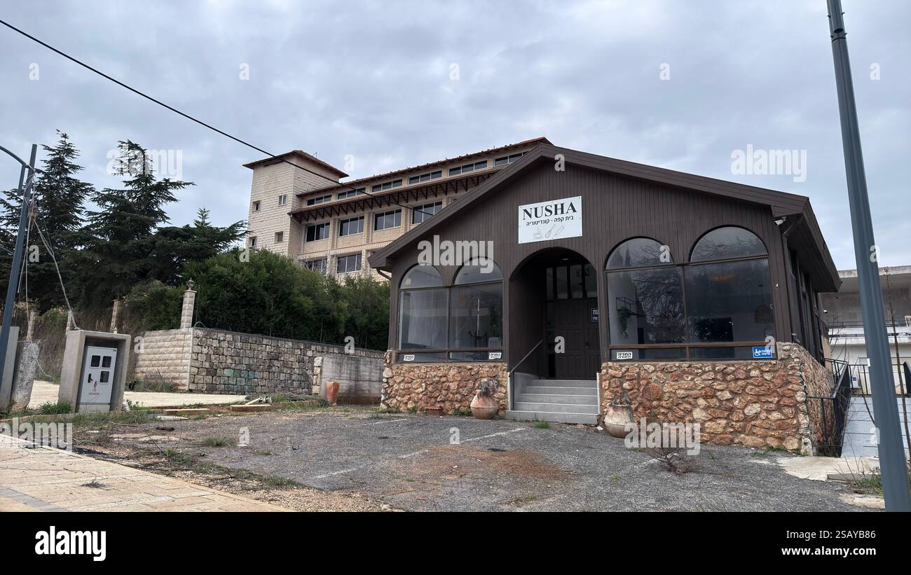 The village of Metula, Israel's northernmost municipality in close ...