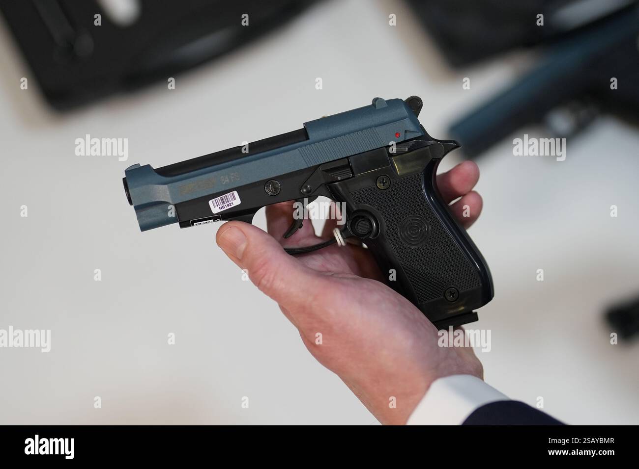 DCS Pete Henrick Head of NABIS holds Turkish manufactured top-venting ...