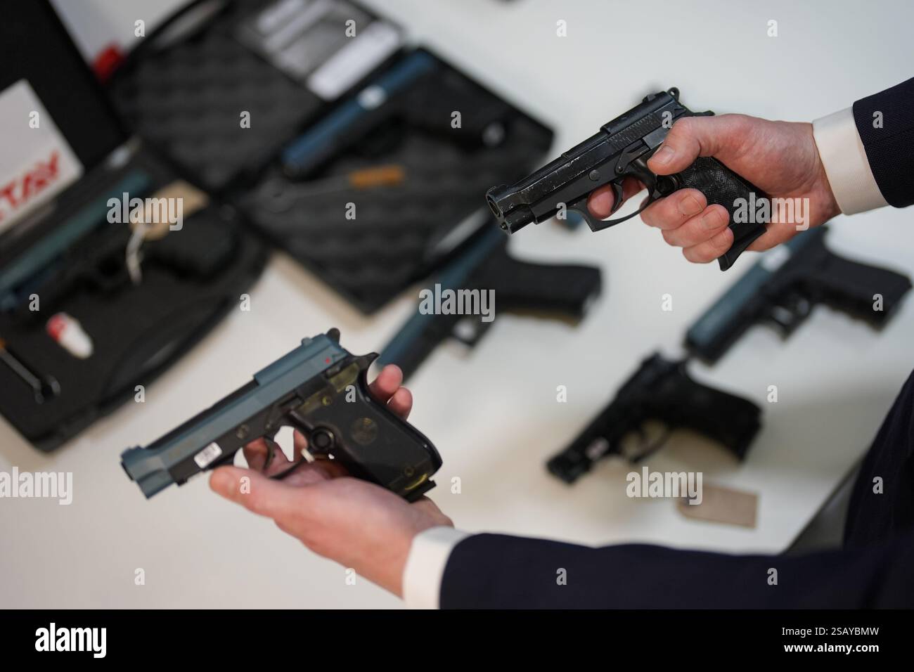 DCS Pete Henrick Head of NABIS holds Turkish manufactured top-venting ...