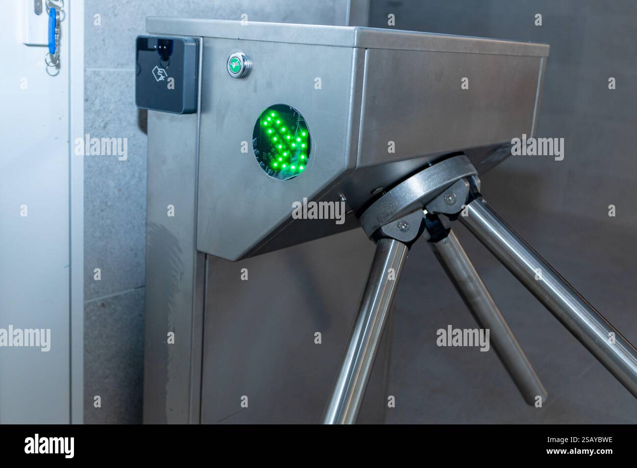 The Modern Turnstile Access Control System enhances security and ...