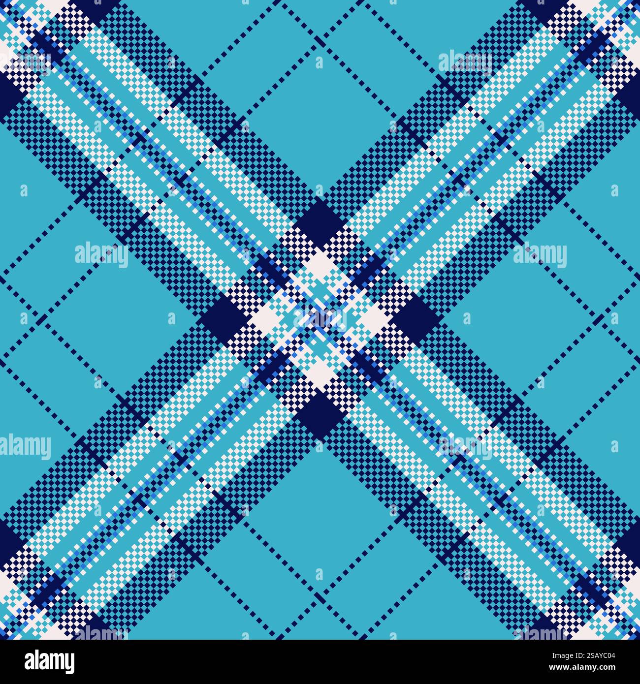 Pop tartan seamless fabric hi-res stock photography and images - Alamy