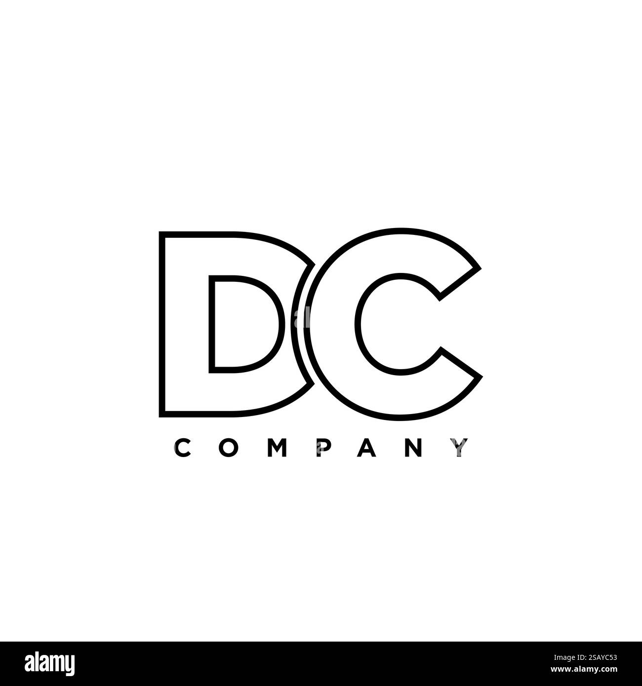 Dc brand logo Black and White Stock Photos & Images - Alamy