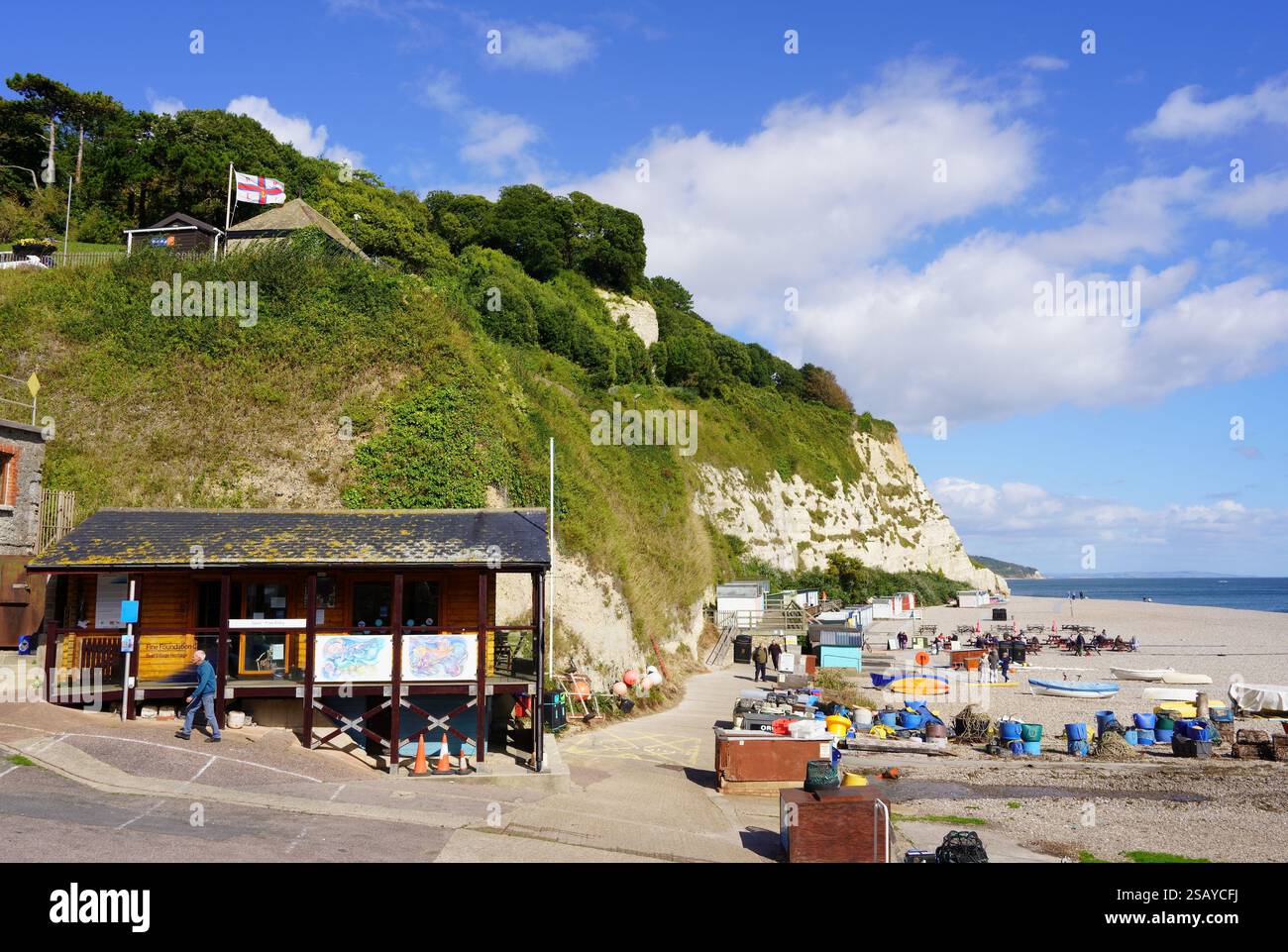 Beer Beach & East Ebb With The Fine Foundation Centre ( Beer Heritage ...