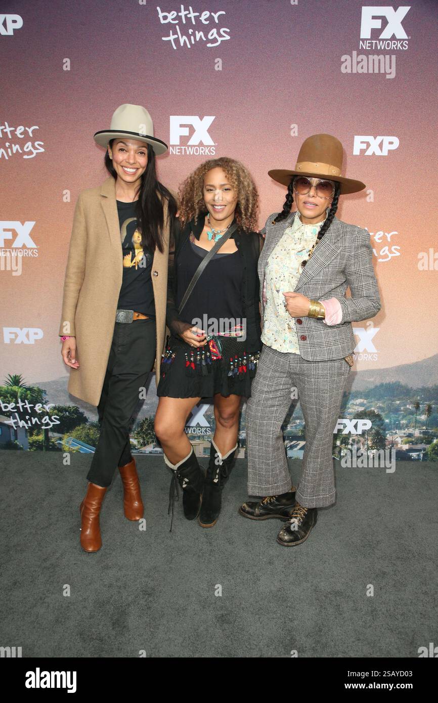 Tamara Taylor, Rachel True, Cree Summer at the Better Things Season 3 ...