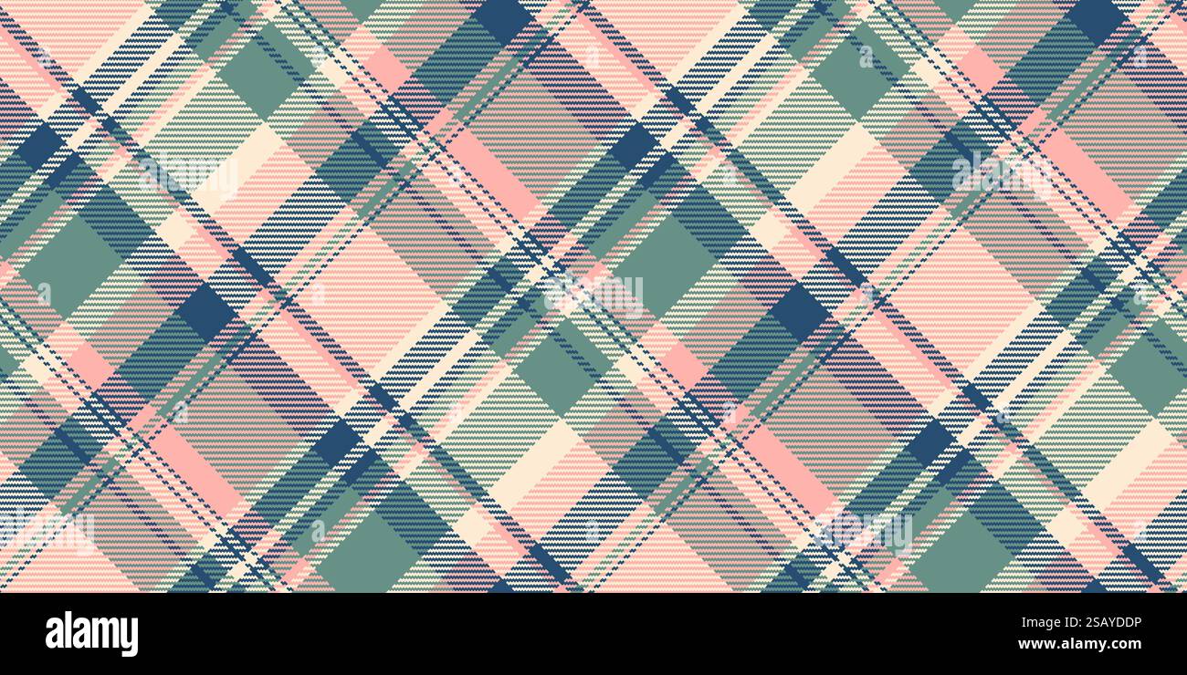 Garment seamless tartan check, bandana fabric textile texture ...