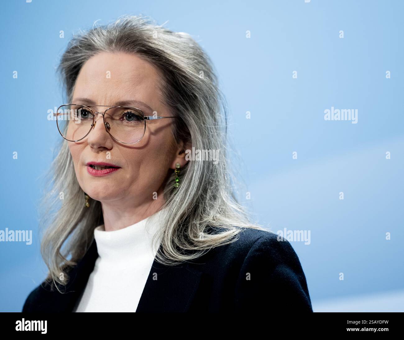 THE HAGUE - 31/01/2025, Deputy Prime Minister Fleur Agema (PVV) during ...