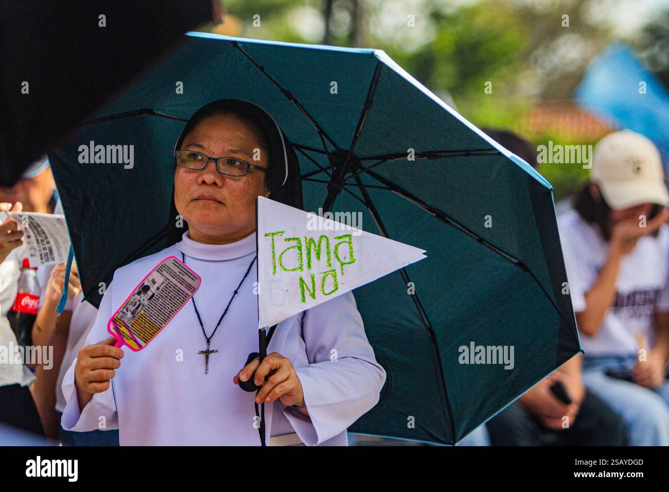Quezon City, Quezon, Philippines. 31st Jan, 2025. The religious sector ...