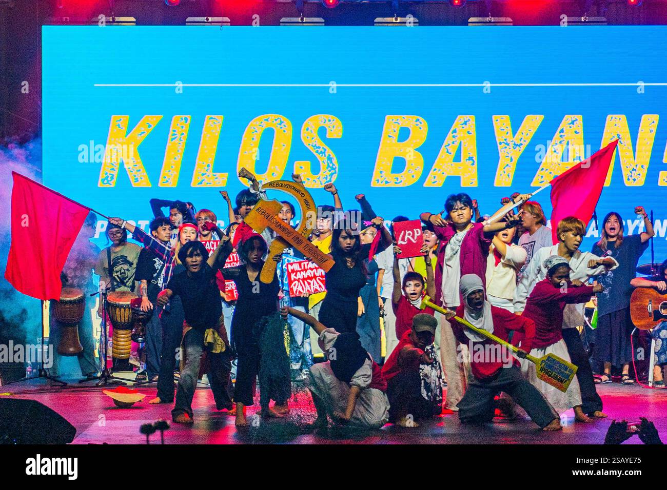 Quezon City, Quezon, Philippines. 31st Jan, 2025. A performance was ...