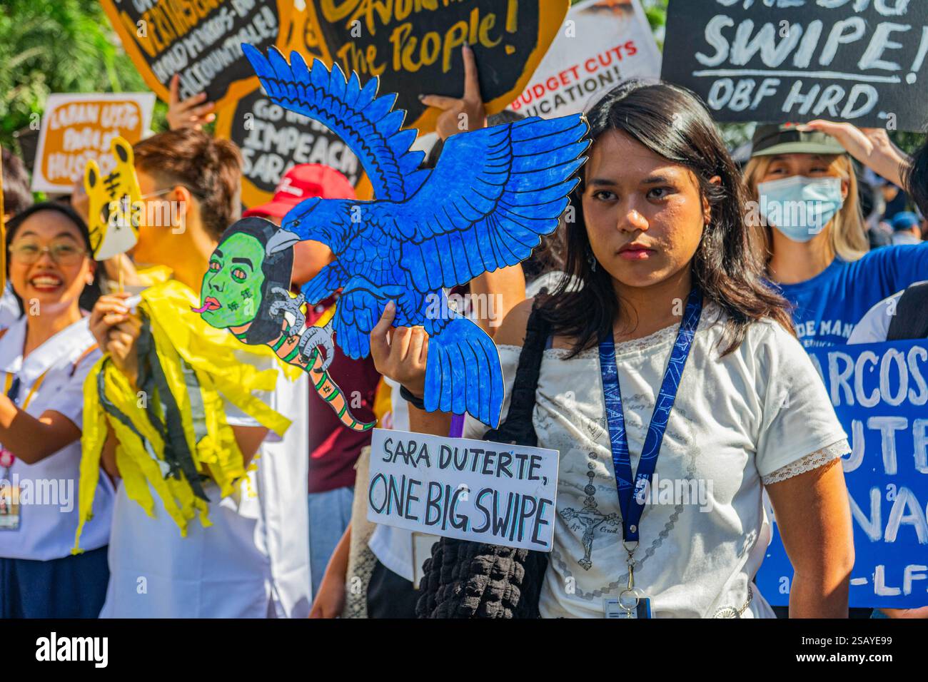 January 31, 2025, Quezon City, Quezon, Philippines: Students from ...