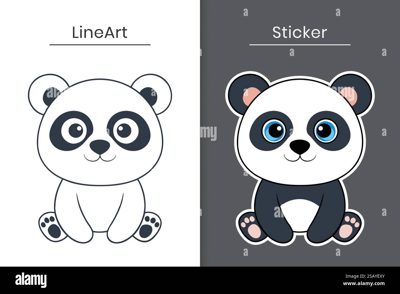 Black silhouette sticker book vector Stock Vector Images - Alamy