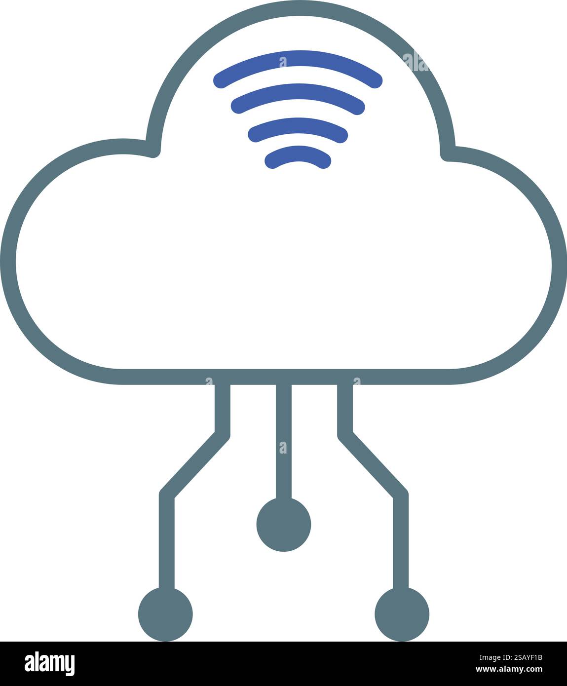 Cloud Connection Icon Stock Vector Image & Art - Alamy