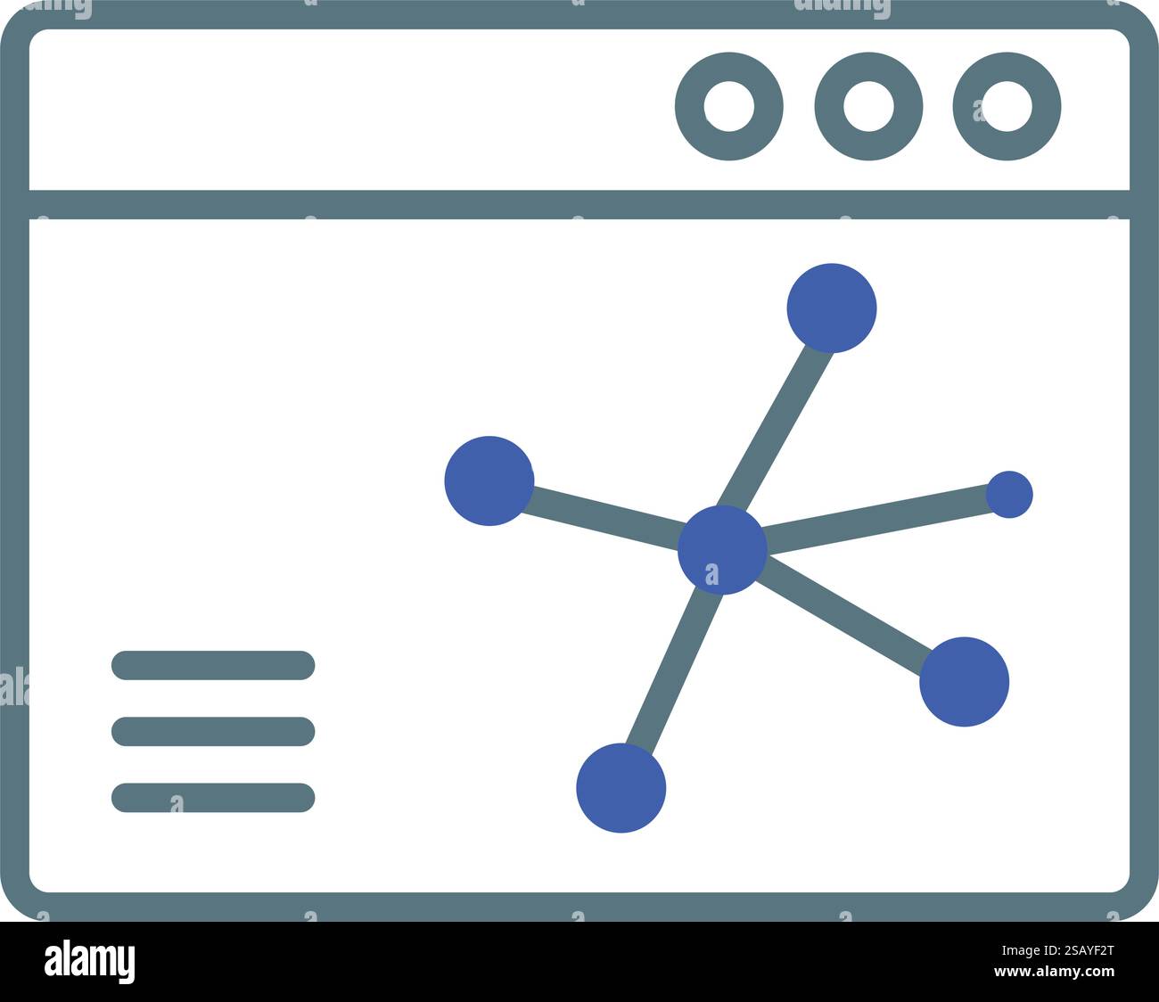 Web browser ai vector Stock Vector Images - Alamy