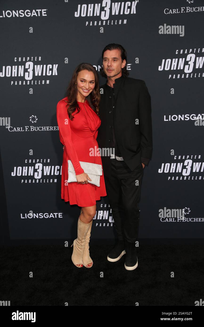 Gavin Rossdale, Natalie Golba at the 'John Wick: Chapter 3 - Parabellum ...