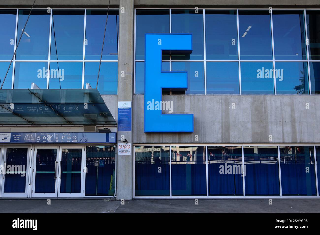 Gate E at BC Place Stadium in Vancouver, BC Stock Photo - Alamy