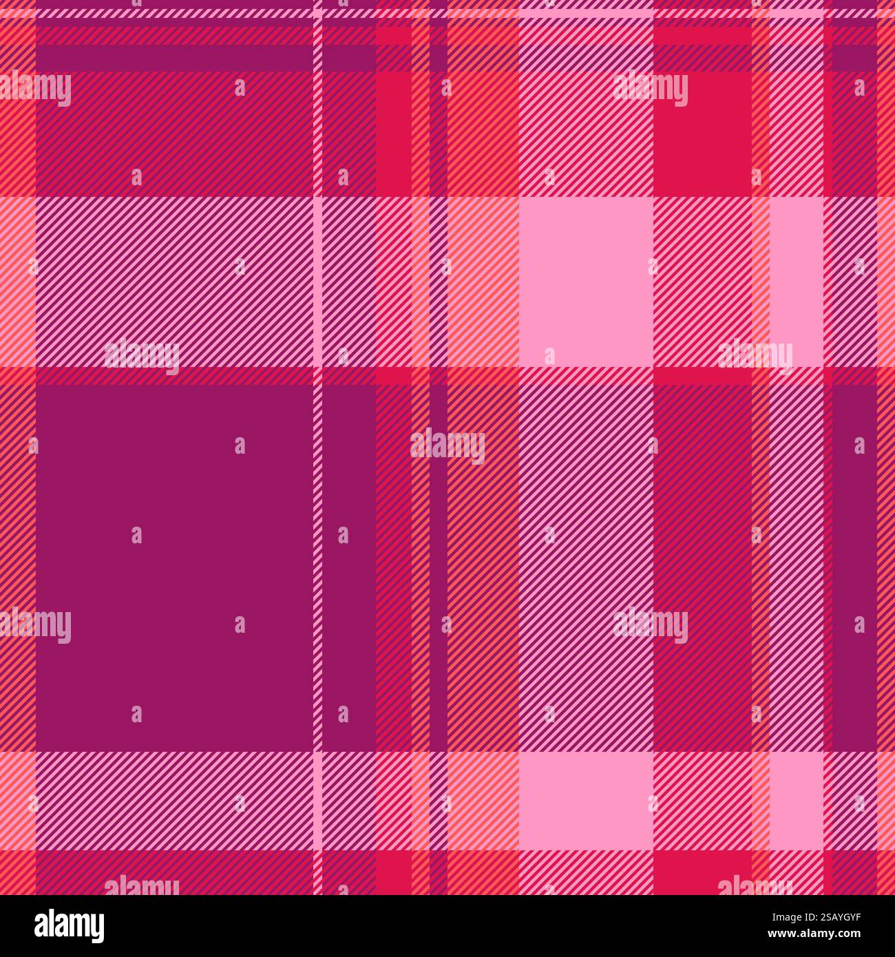 Peach textile background tartan, doodle seamless vector fabric. Warp ...