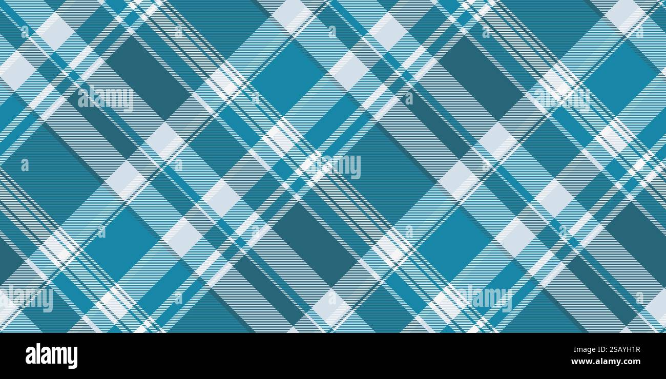 Detailed plaid seamless check, jersey tartan texture pattern. Quilt ...