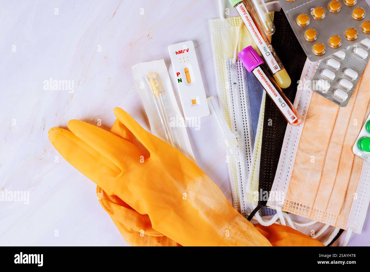 Medical testing kits of Human Metapneumovirus hMPV for health ...