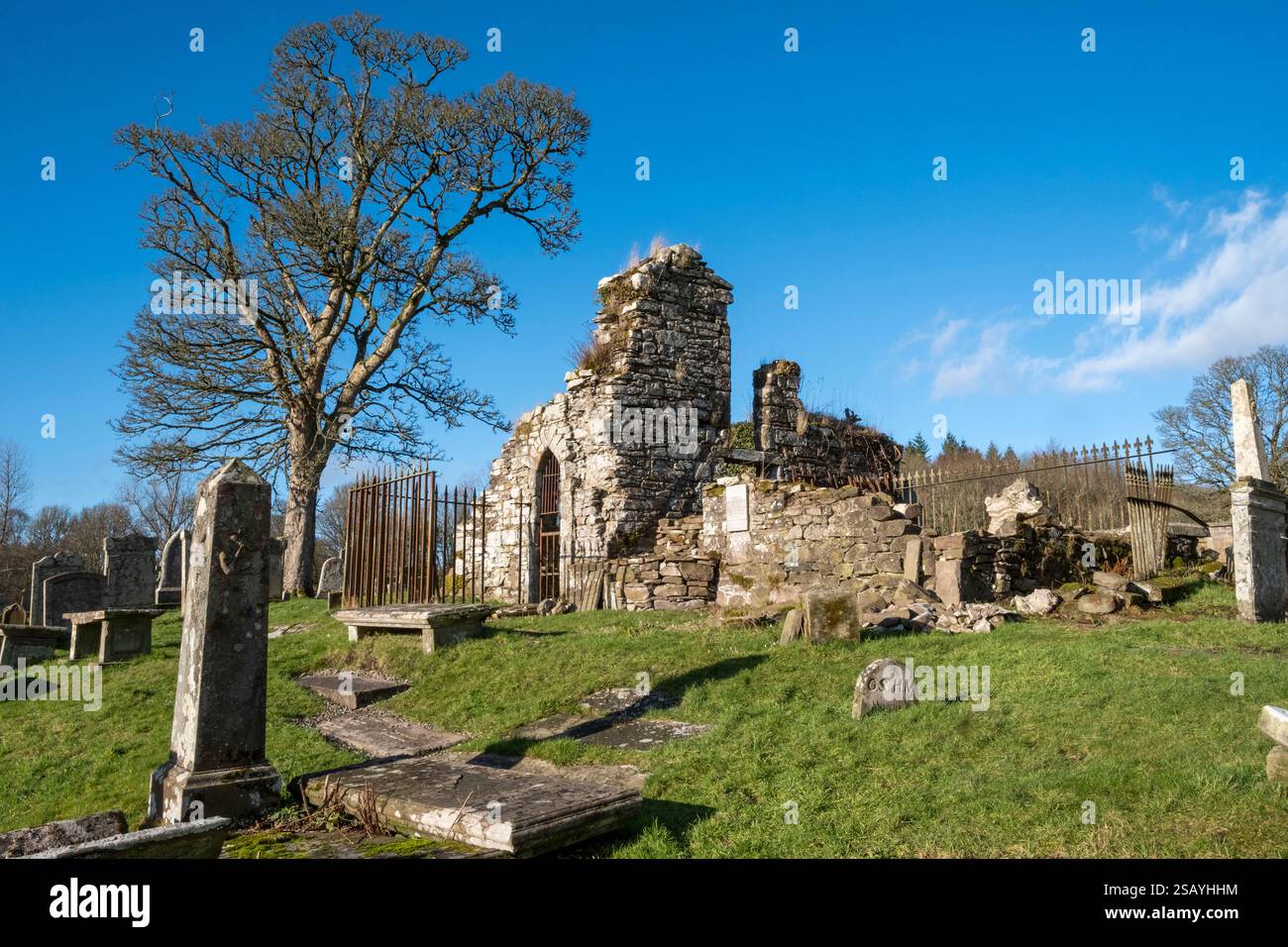 Old kilmadock cemetery 2025 hi-res stock photography and images - Alamy