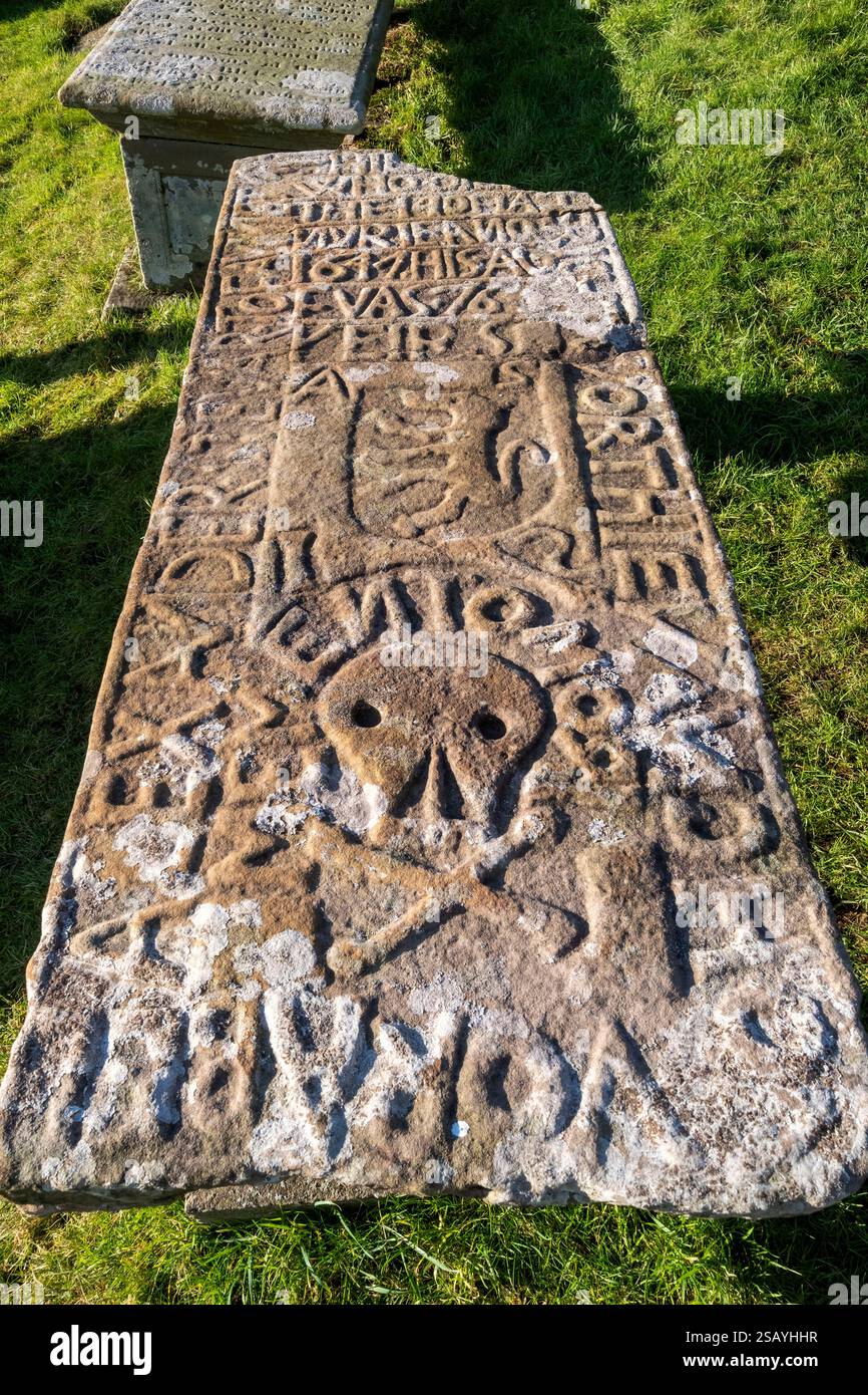 Gravestones in Old Kilmadock (St.Aedh’s) Church and Burial Ground ...