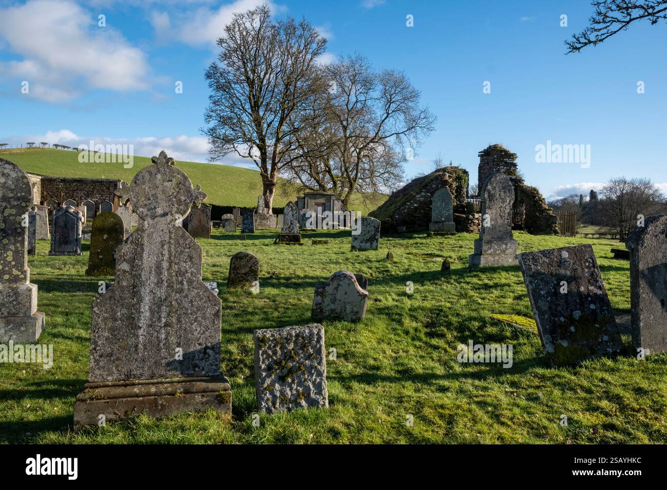 Gravestones in Old Kilmadock (St.Aedh’s) Church and Burial Ground ...