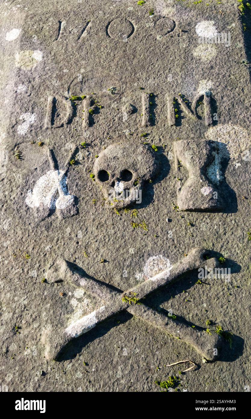Gravestones in Old Kilmadock (St.Aedh’s) Church and Burial Ground ...