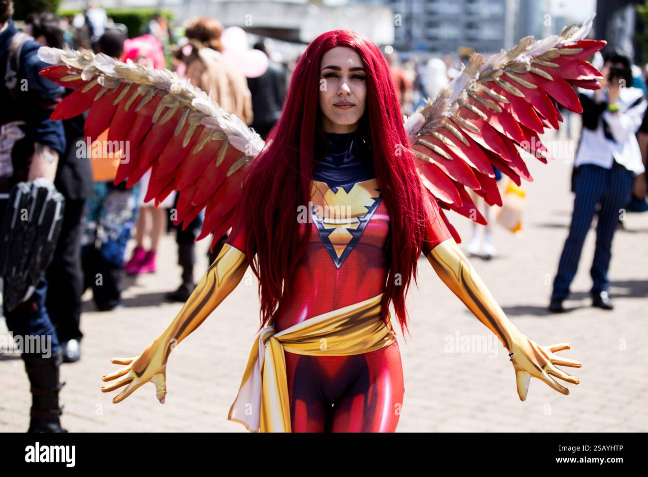 Cosplayers at the MCM London Comic Con at the Excel London, 25th May ...