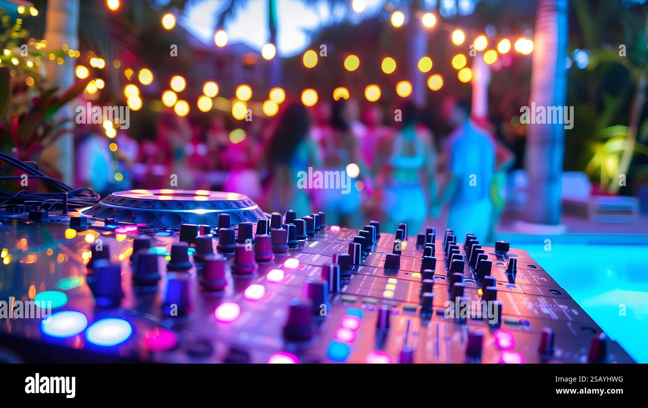 Poolside setup hi-res stock photography and images - Alamy