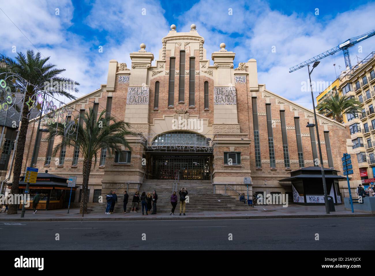 This is Alicante Market, a famous historic sight and travel destination ...