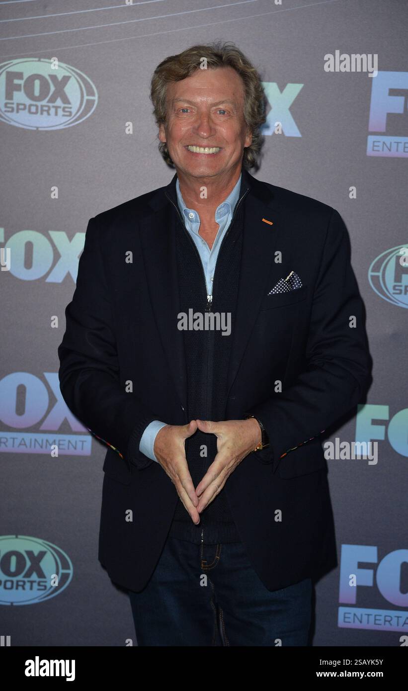 Nigel Lythgoe arriving at the Fox Upfront Presentation at Central Park ...