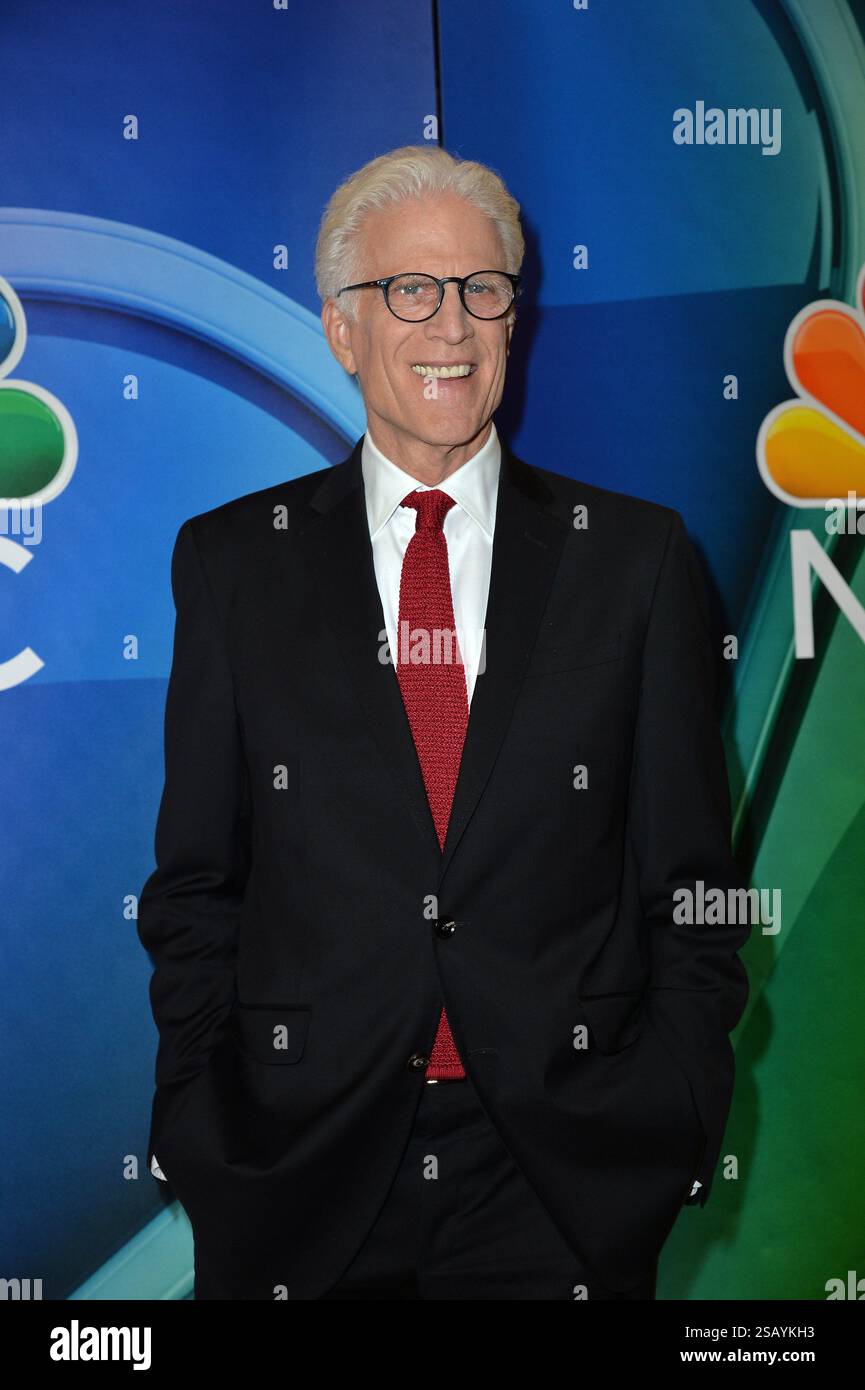 Ted Danson arriving at the NBCUniversal Upfront Presentation at the ...