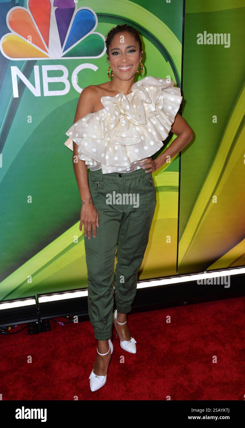 Amanda Sales arriving at the NBCUniversal Upfront Presentation at the ...