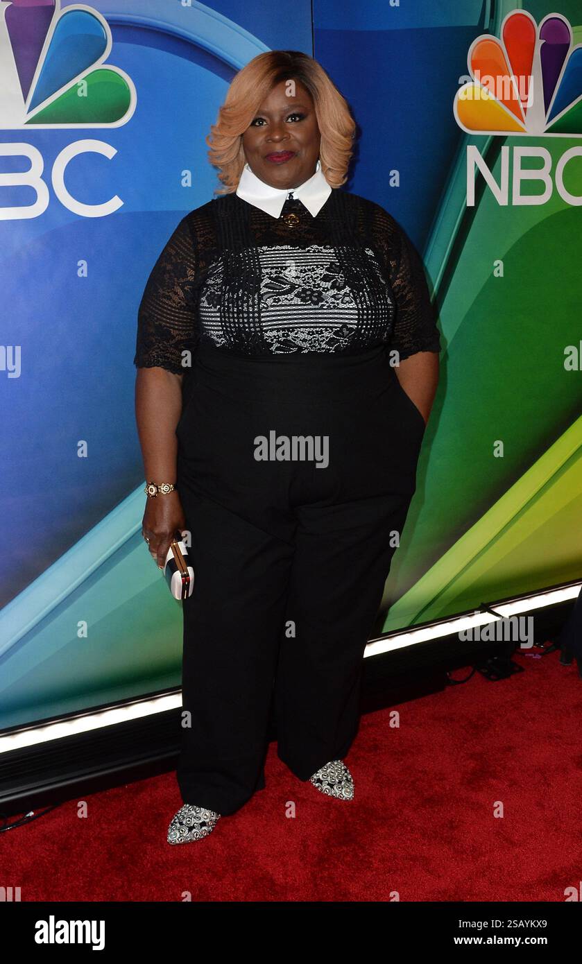 Retta - Marietta Sangai Sirleaf arriving at the NBCUniversal Upfront ...