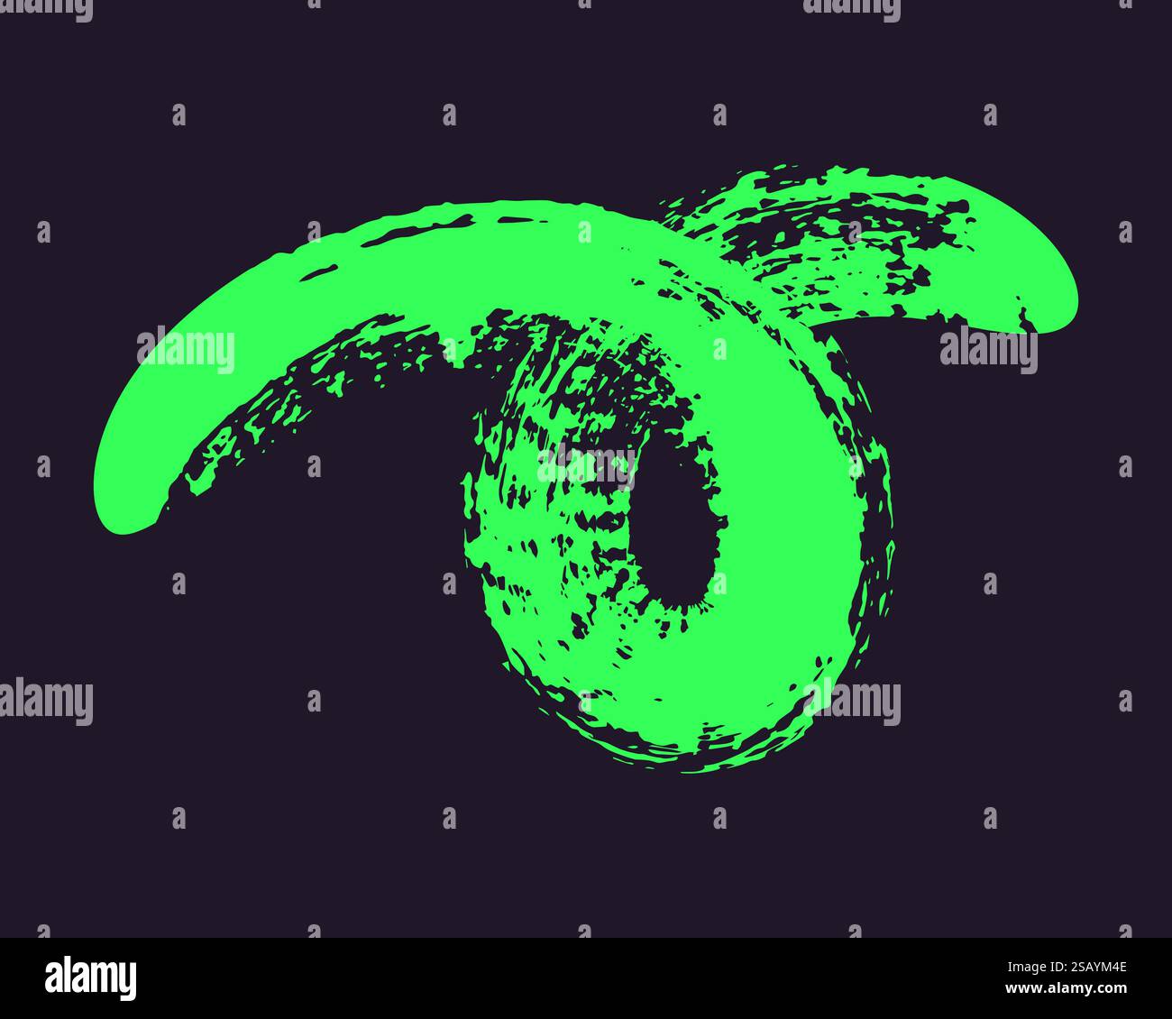 Brush strokes with a dry, textured finish. Irregular, hand-drawn lines ...