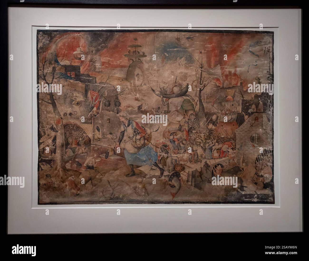 Gouache with pen in brown ink hi-res stock photography and images - Alamy