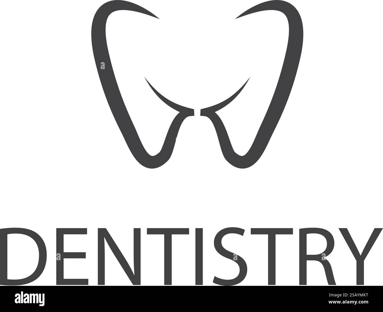 A modern dentist logo design Stock Vector Image & Art - Alamy