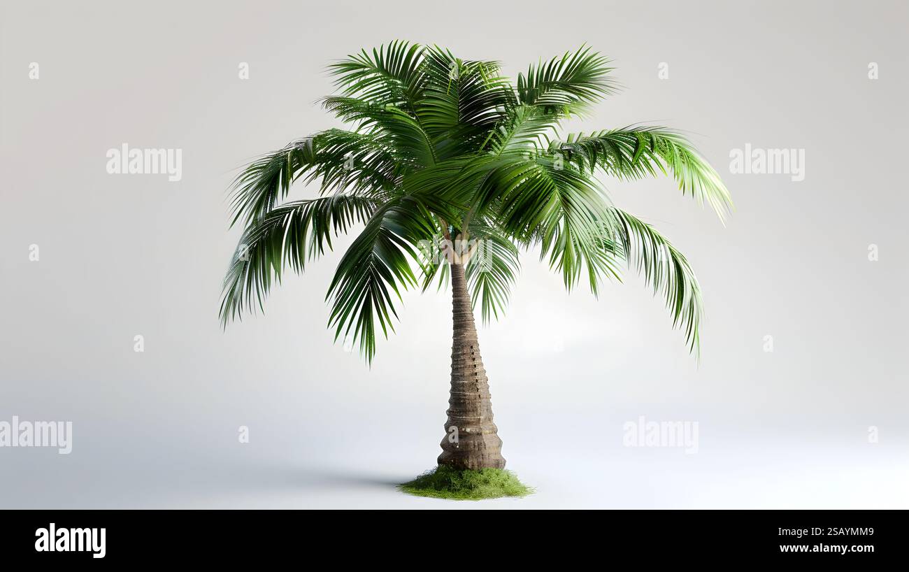 This image depicts a highly detailed and lifelike 3D rendering of a ...