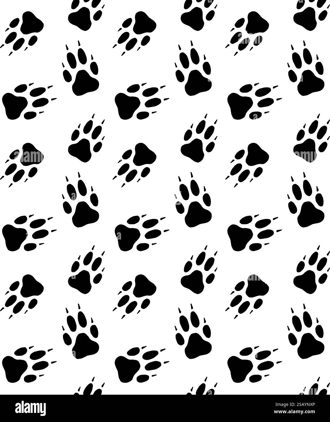 Trace of the wolf Black and White Stock Photos & Images - Alamy