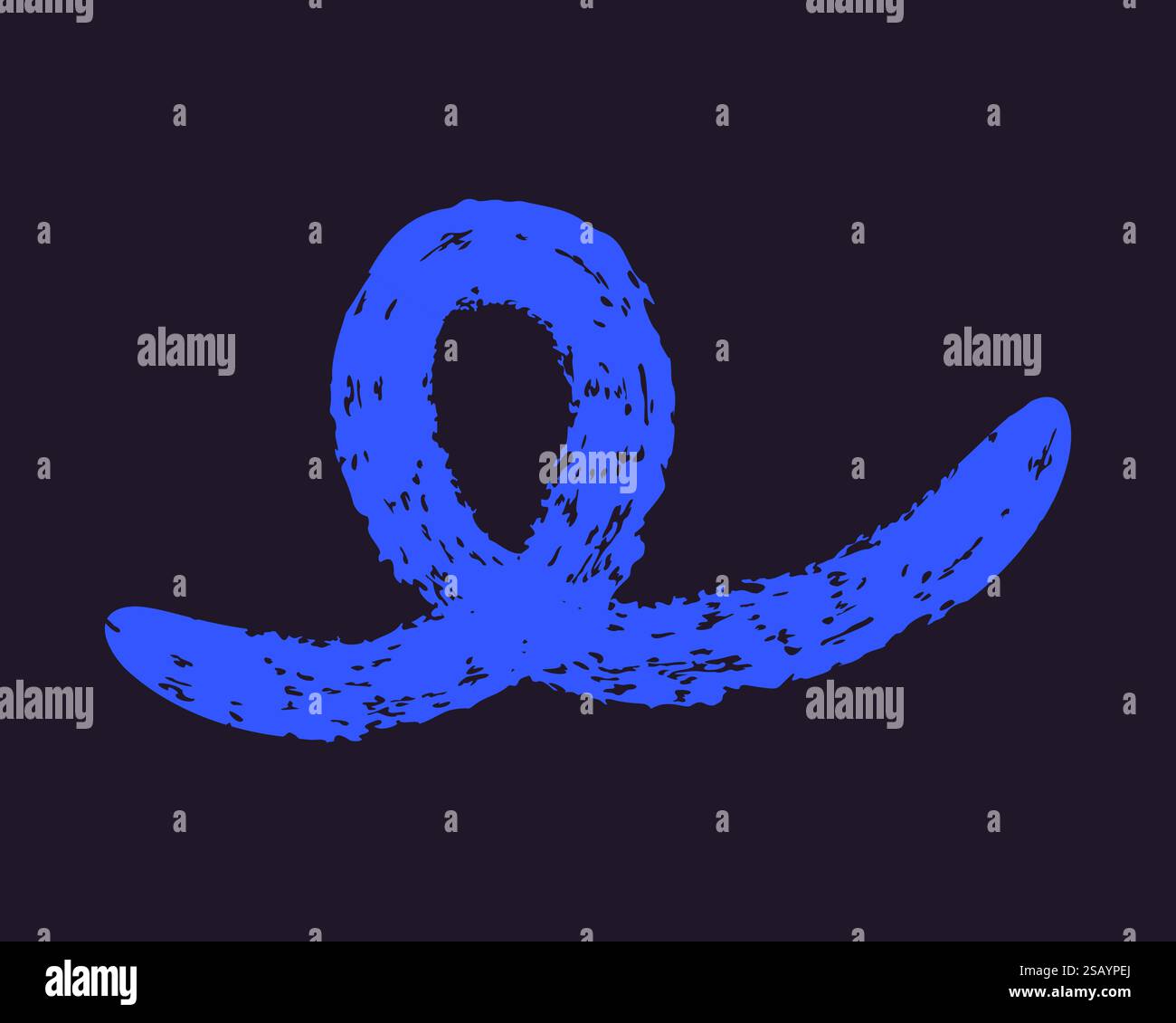 Brush strokes with a dry, textured finish. Irregular, hand-drawn lines ...