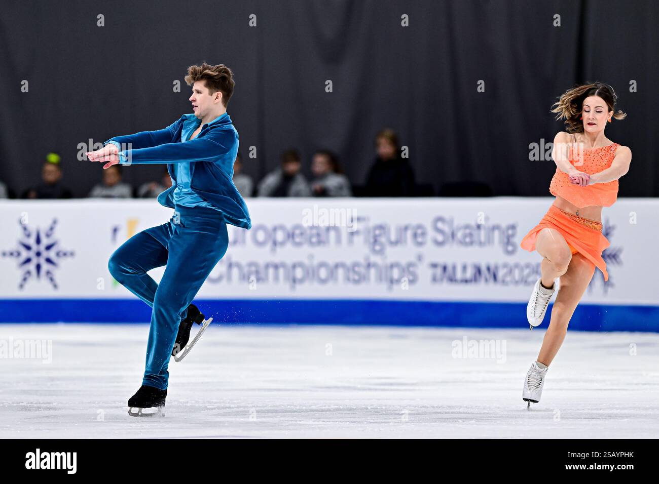 Carolane SOUCISSE & Shane FIRUS (IRL), during Ice Dance Rhythm Dance ...
