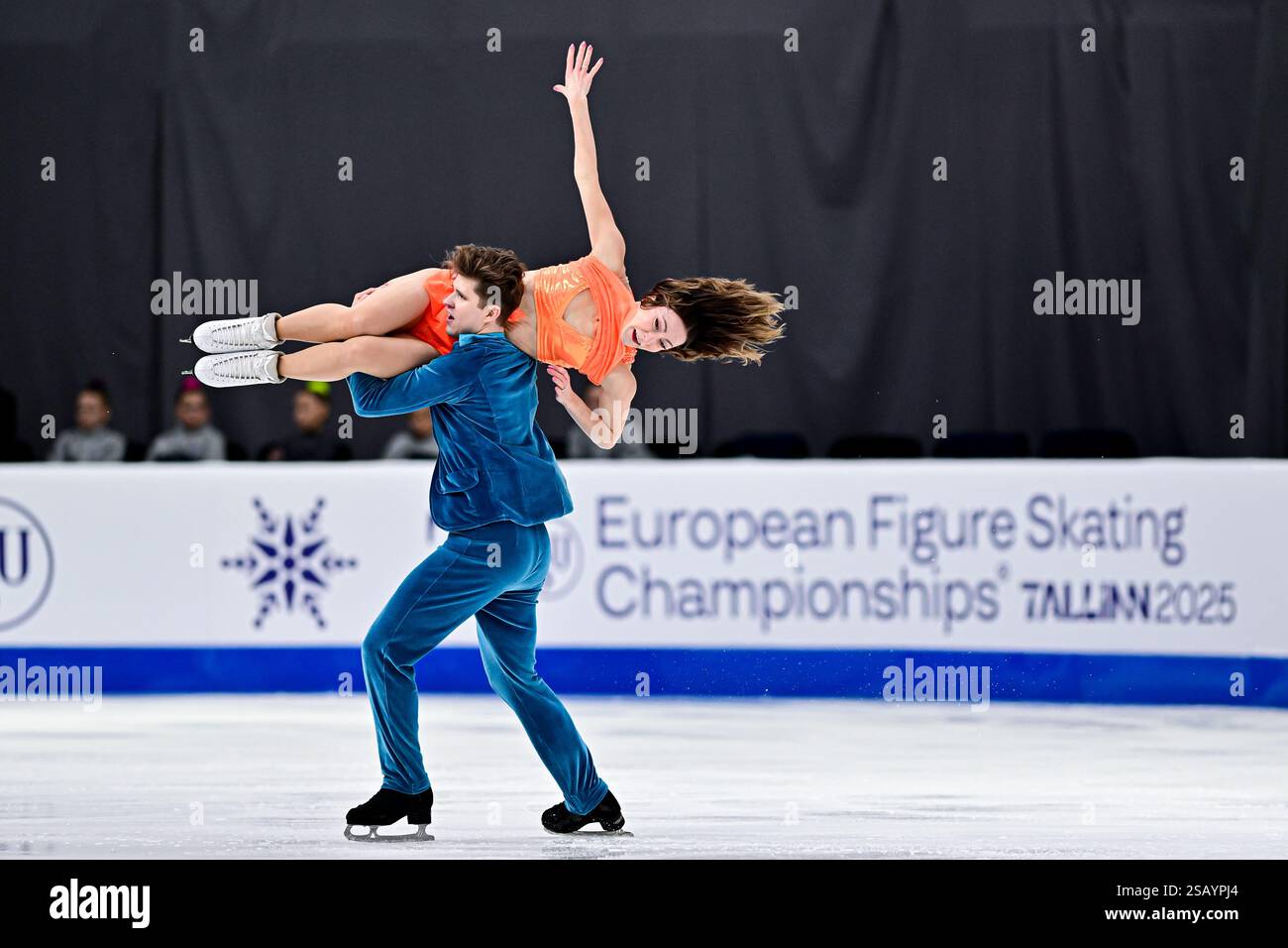 Carolane SOUCISSE & Shane FIRUS (IRL), during Ice Dance Rhythm Dance ...