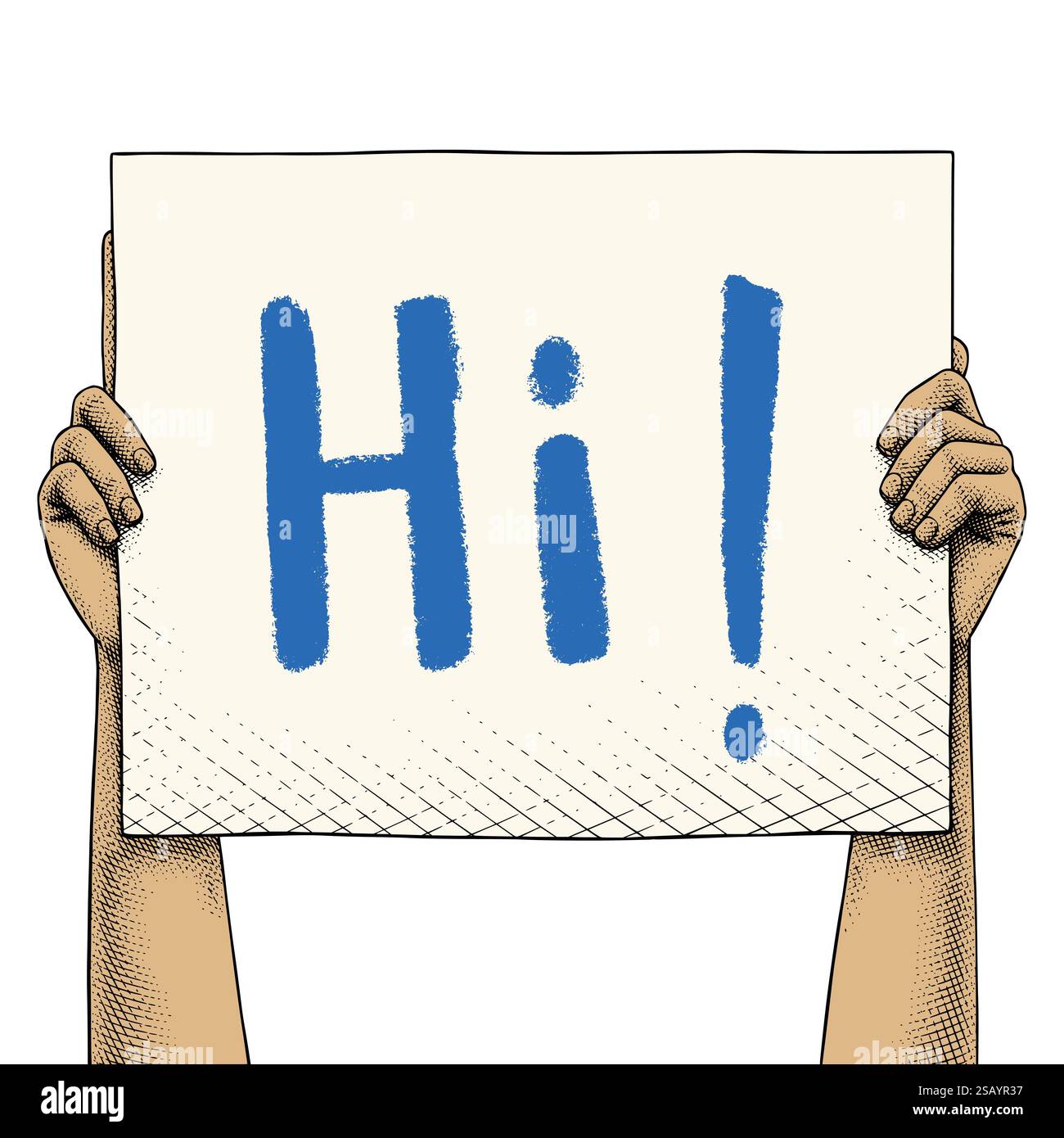 Human emotion hi Stock Vector Images - Alamy