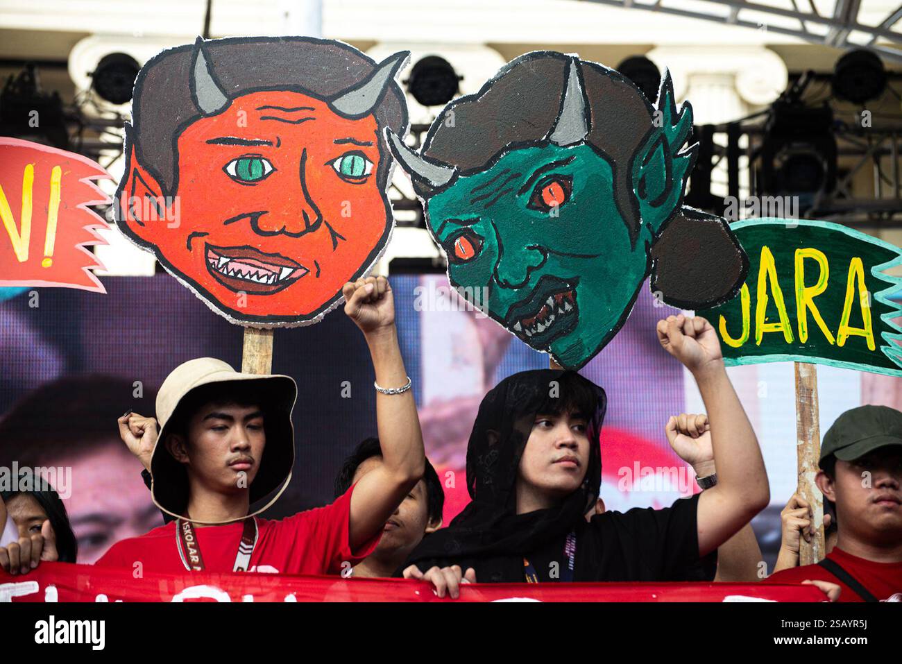 January 31, 2025, Bacoor, Cavite, Philippines: Militant groups urge to ...