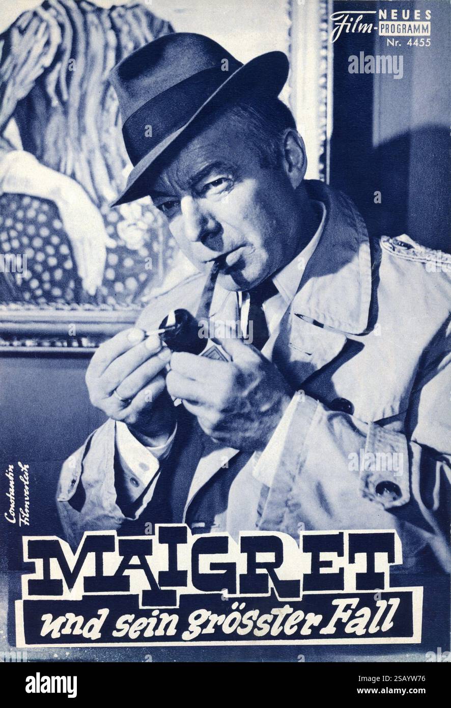 HEINZ RUHMANN in MAIGRET UND SEIN GROSSER FALL / ENTER INSPECTOR ...