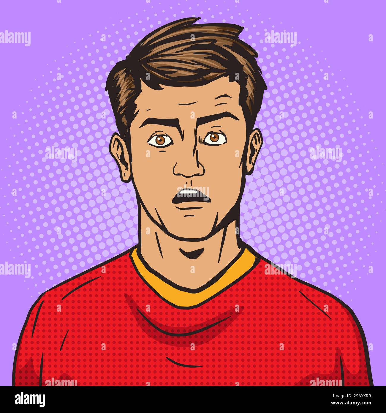 Surprised man cartoon illustration hi-res stock photography and images ... Surprised man cartoon illustration hi-res stock photography and images ...