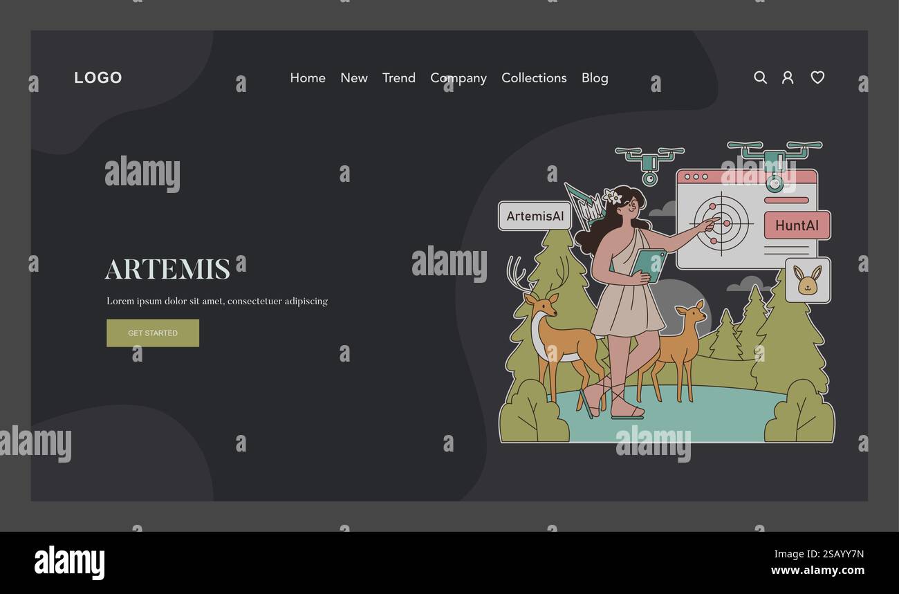 Olympic Gods Synergy AI concept. Traditional mythology meets modern ...