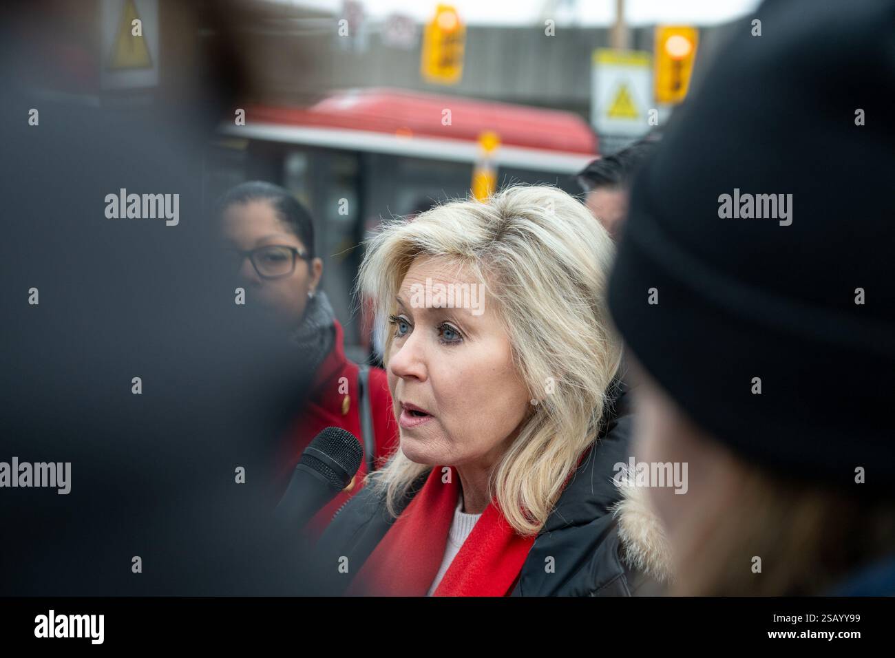 Scarborough, Canada. 31st Jan, 2025. Ontario Liberal Party Leader ...