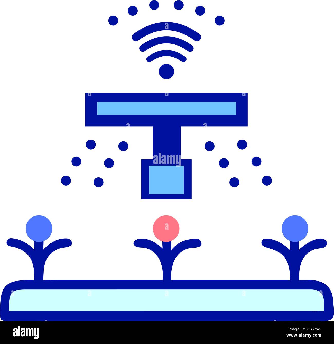 Watering system home Cut Out Stock Images & Pictures - Alamy