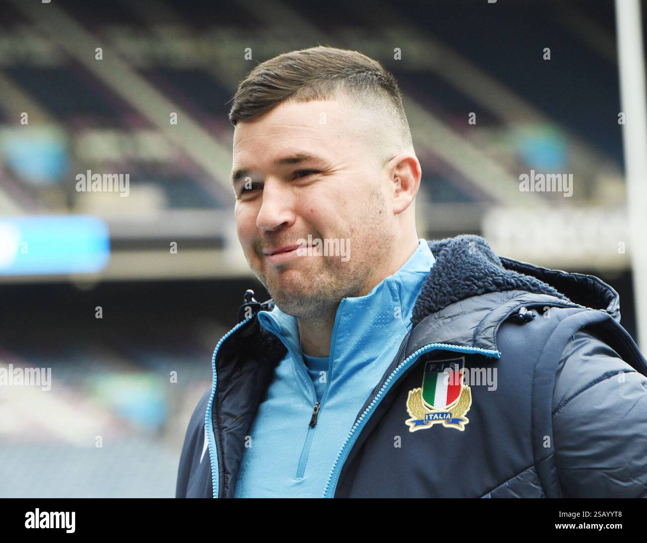 Scottish Gas Murrayfield Stadium. Edinburgh.Scotland.UK. 31st Jan 25 ...