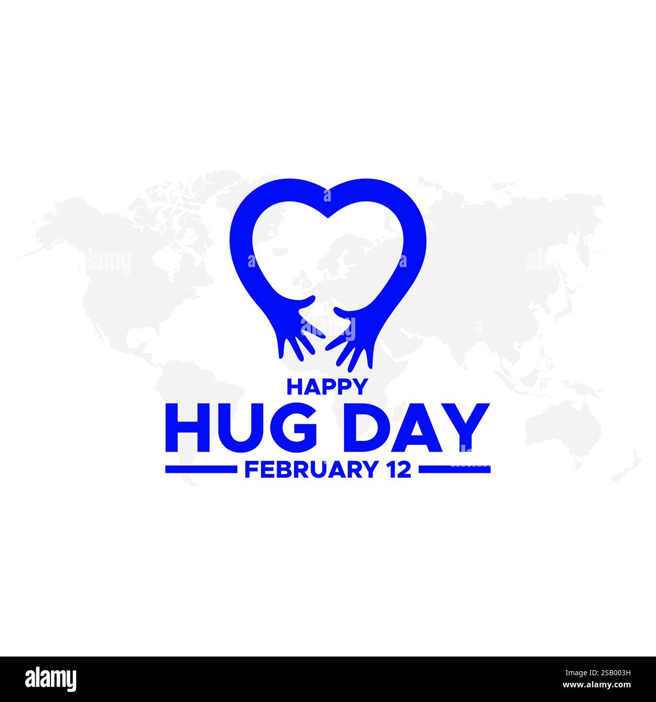 Happy Hug day. 12 February hug day, Valentine’s Week Hug Day lettering ...
